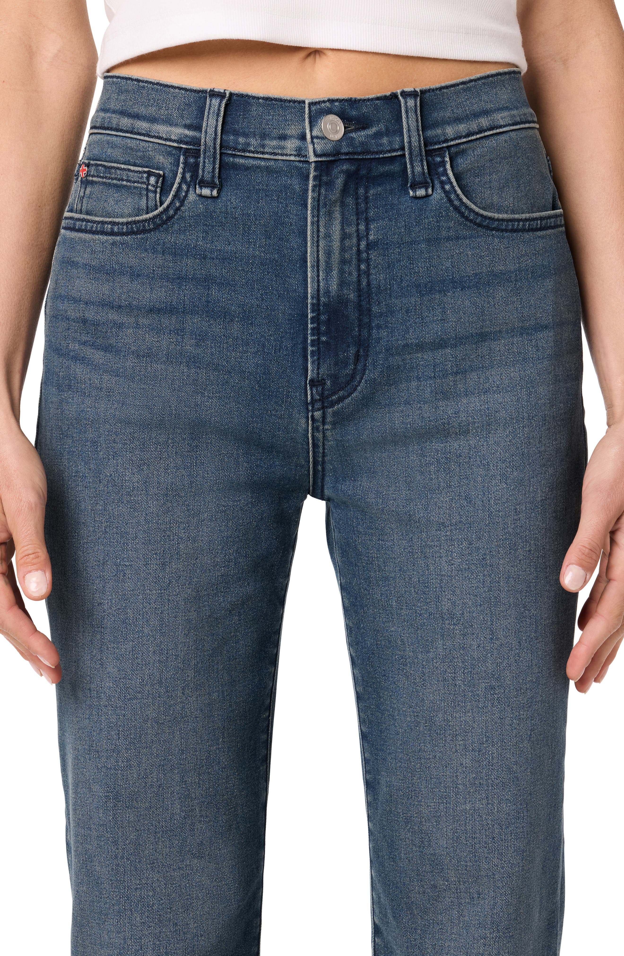 Hudson Jeans Noa High Waist Crop Straight Leg Jeans | Nordstromrack
