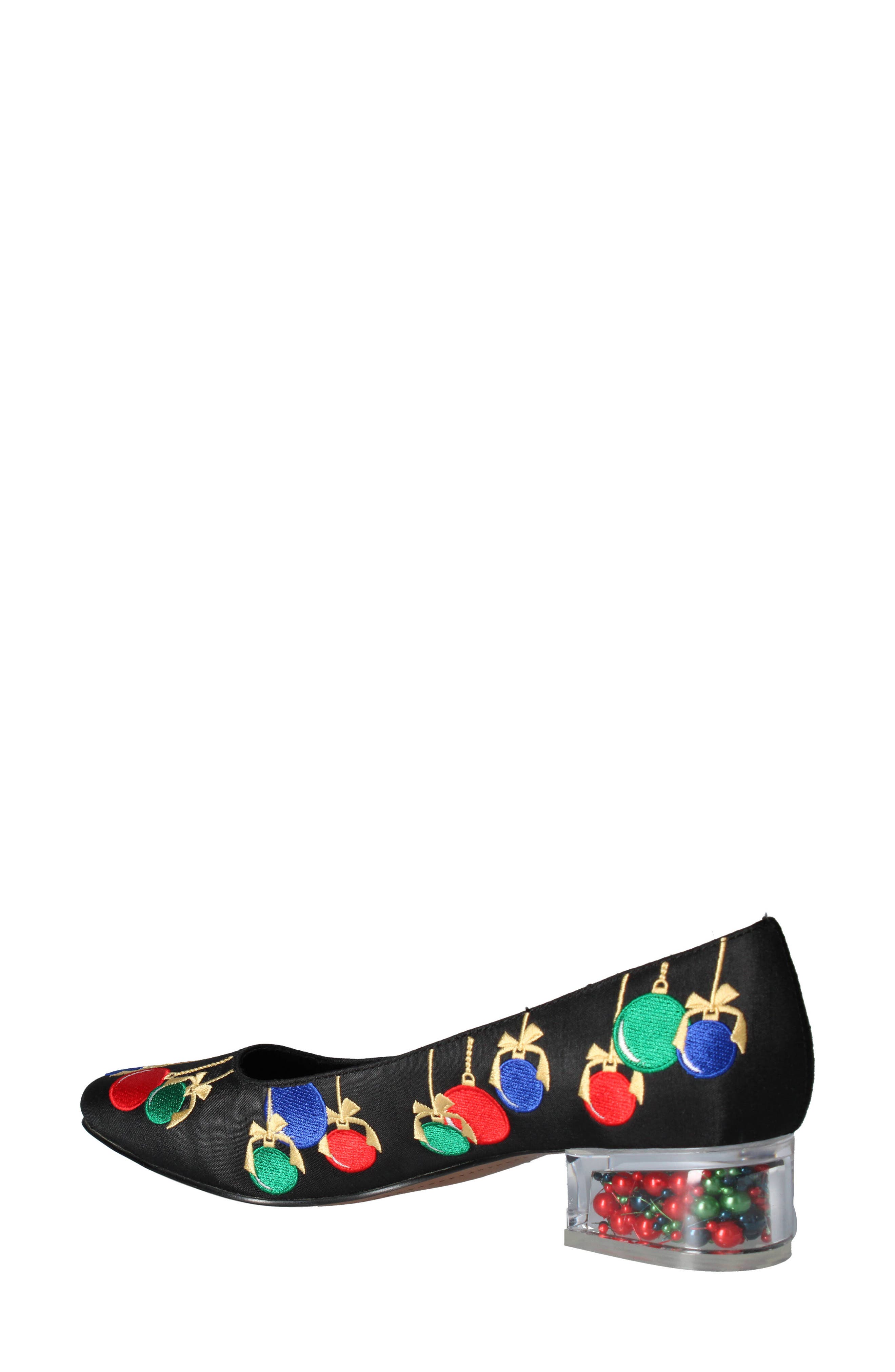 J. Reneé J.Renée Jingle Bell Embroidered Pump (Women) | Nordstrom