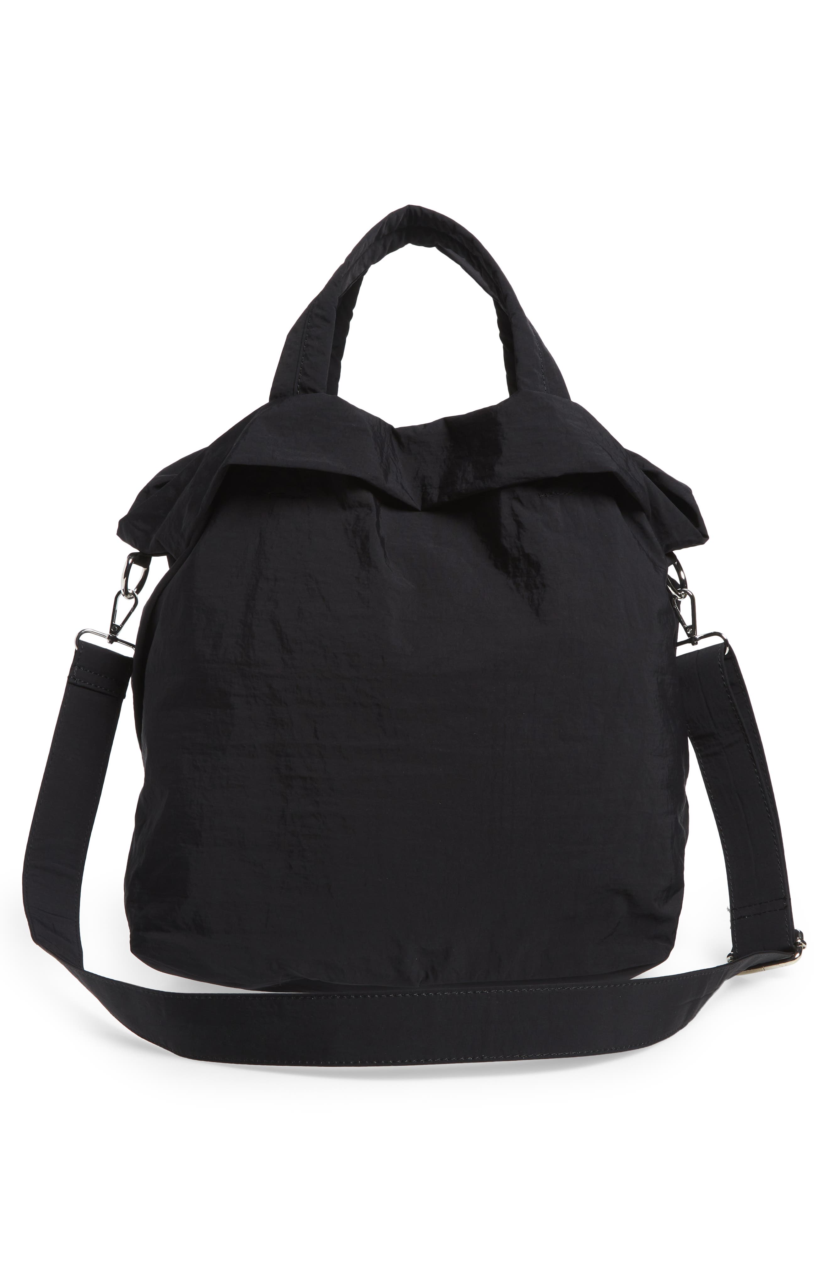 Street Level Convertible Nylon Tote | Nordstrom