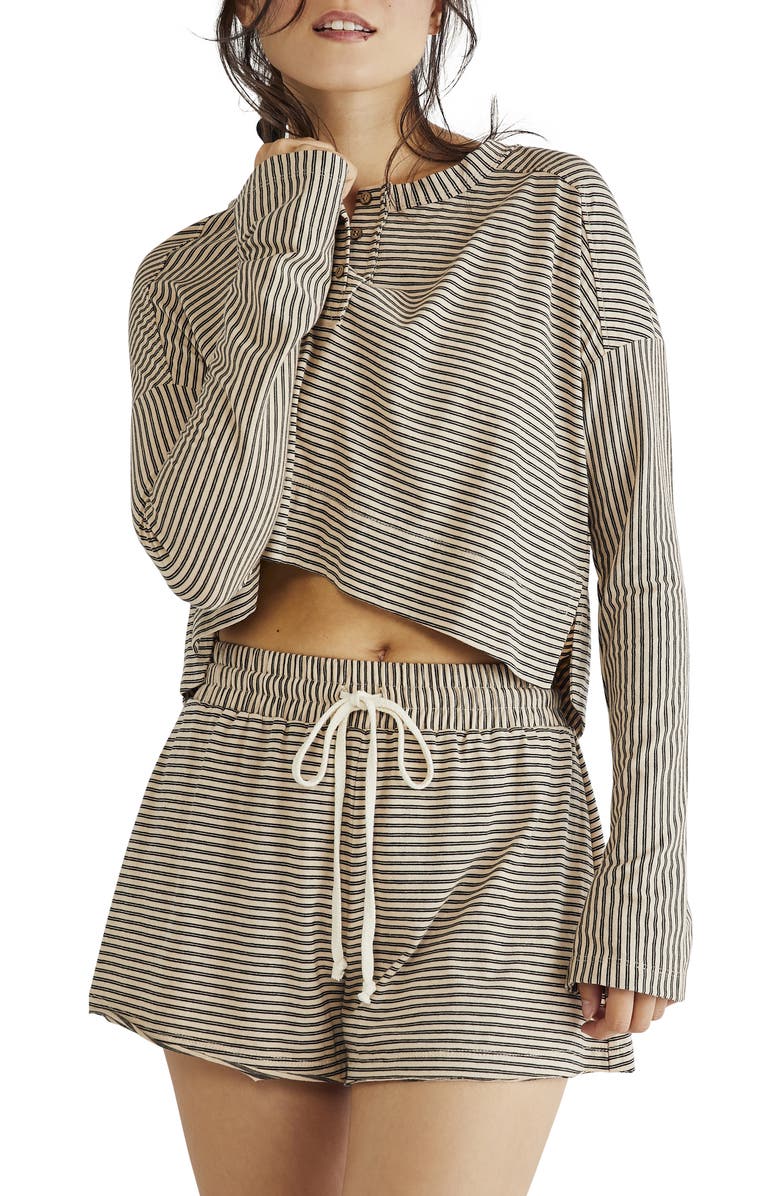 Free People Seeing Stripes Short Pajamas | Nordstromrack