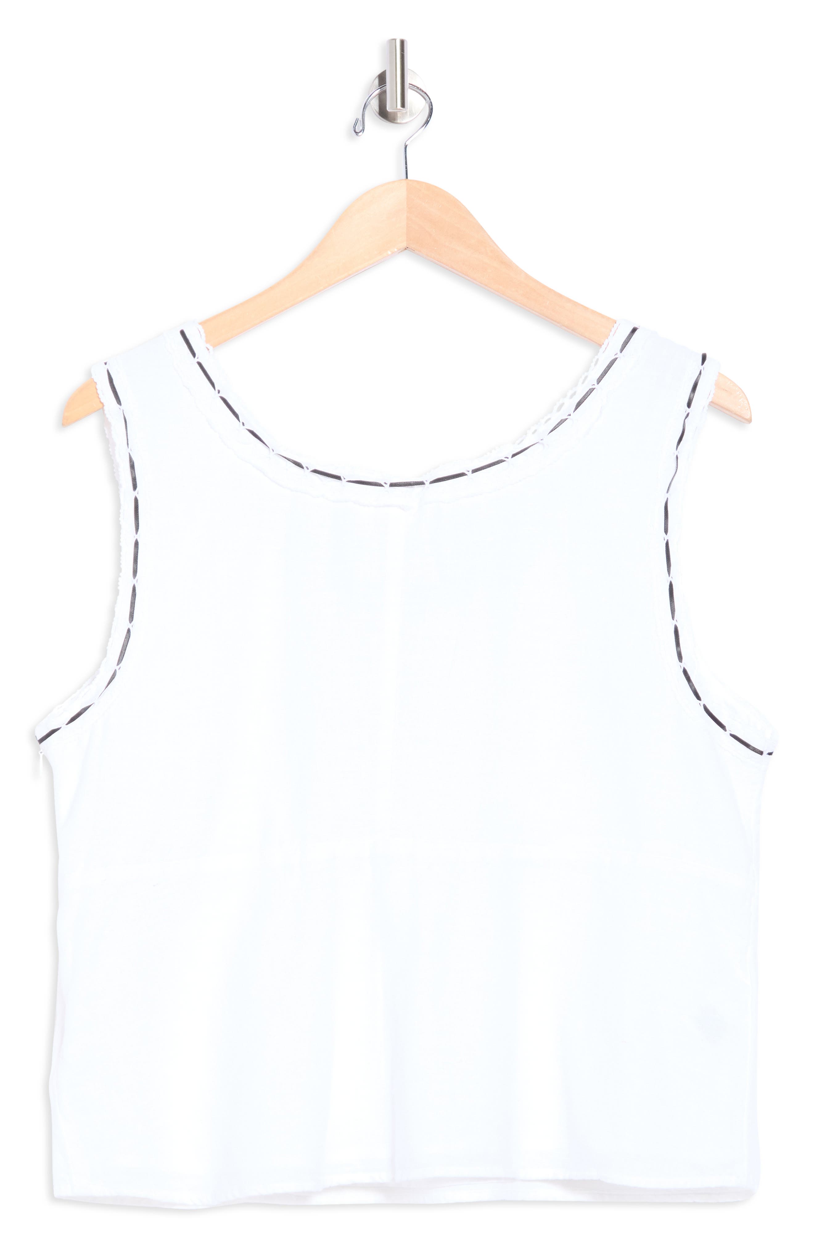 Lucky Brand Ribbon Lace Empire Top | Nordstromrack