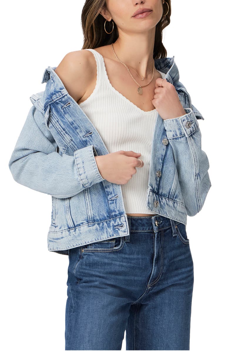 PAIGE Rowan Denim Trucker Jacket | Nordstrom