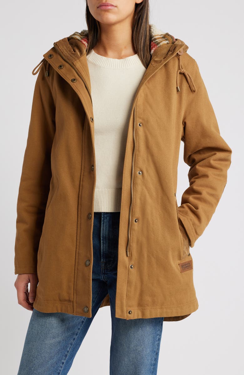 Pendleton Cedar Creek Water Resistant Faux Shearling Lined Hooded ...