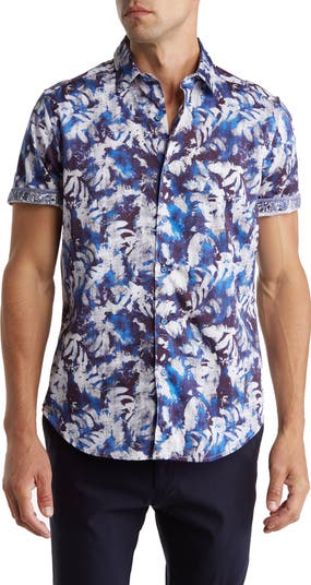 Robert Graham Delano Short Sleeve Shirt | Nordstromrack