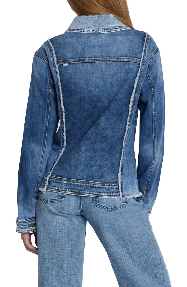 Wash Lab Denim Split Denim Jacket | Nordstromrack
