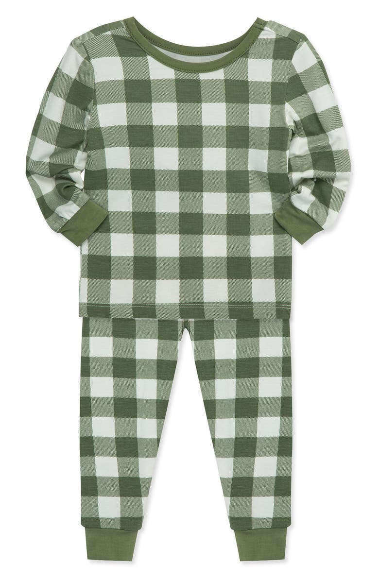 Little Me Assorted 2-Pack Bear Check Two-Piece Pajamas | Nordstromrack