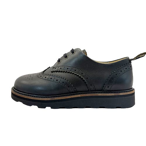 Young Soles Brando Kids Brogue Shoe In Black | ModeSens