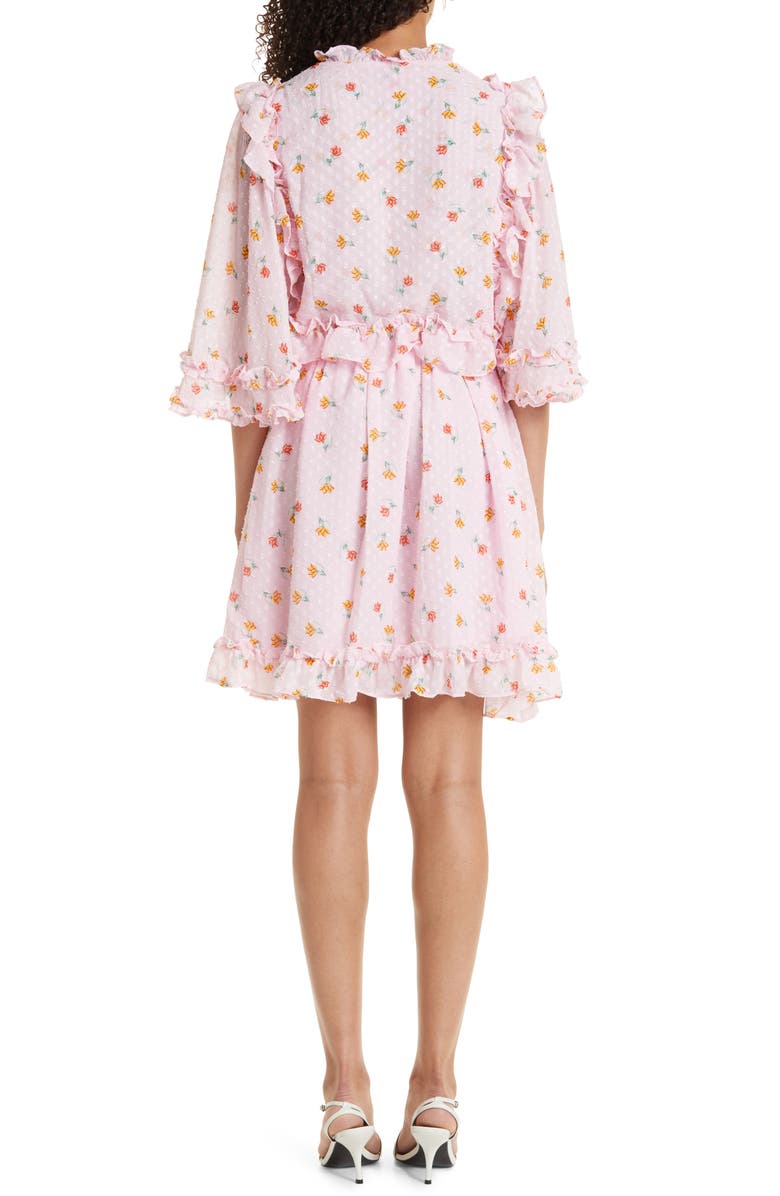 STELLA NOVA Barbara Jojo Clip Dot Long Sleeve Dress | Nordstromrack