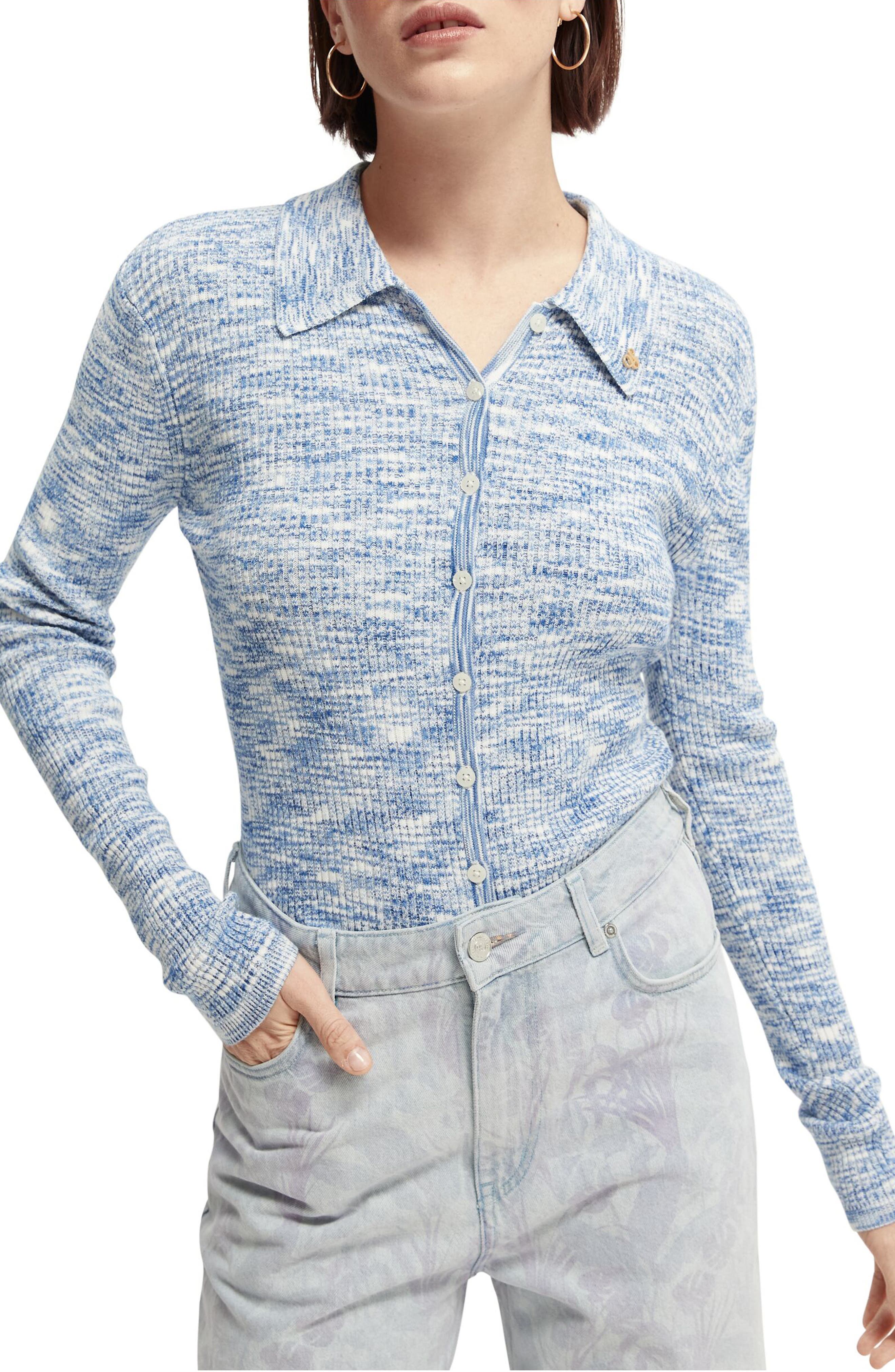 Scotch & Soda Space Dyed Cardigan | Nordstromrack