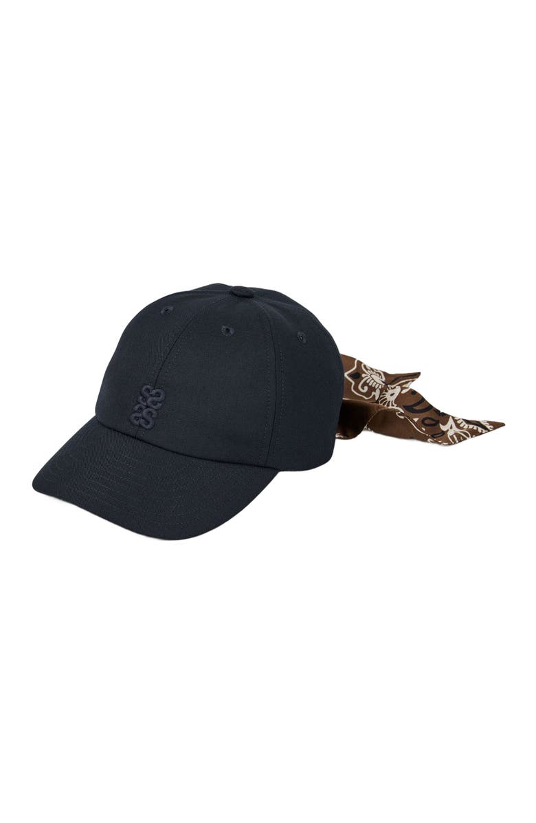 SANDRO Cap with tied scarf | Nordstrom
