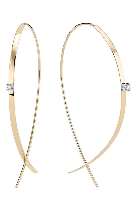 Nordstrom diamond hoop earrings store