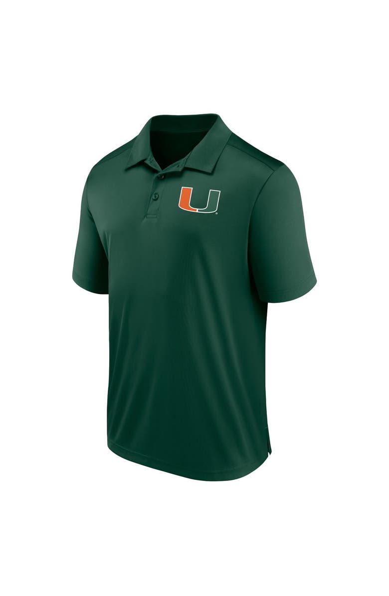FANATICS Men's Fanatics Branded Green Miami Hurricanes Left Side Block ...