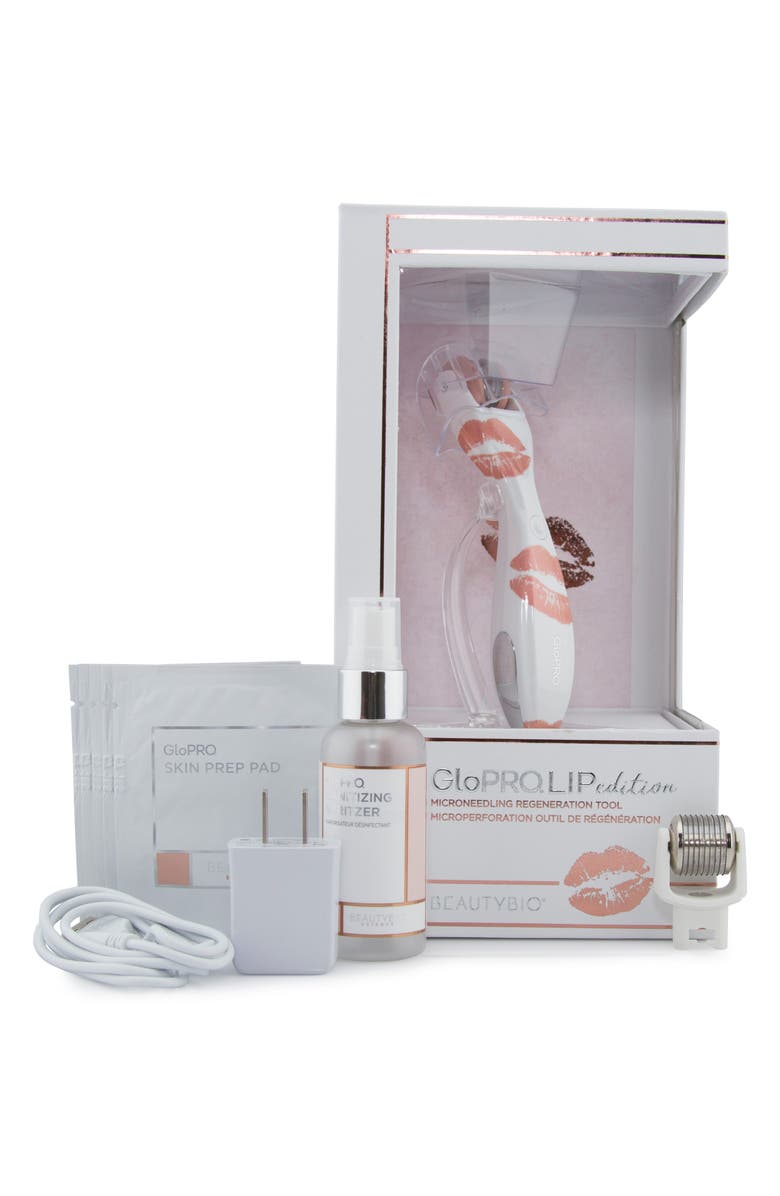 BeautyBio GloPRO® Microneedling Set Mistletoe Edition with Face and Lip ...