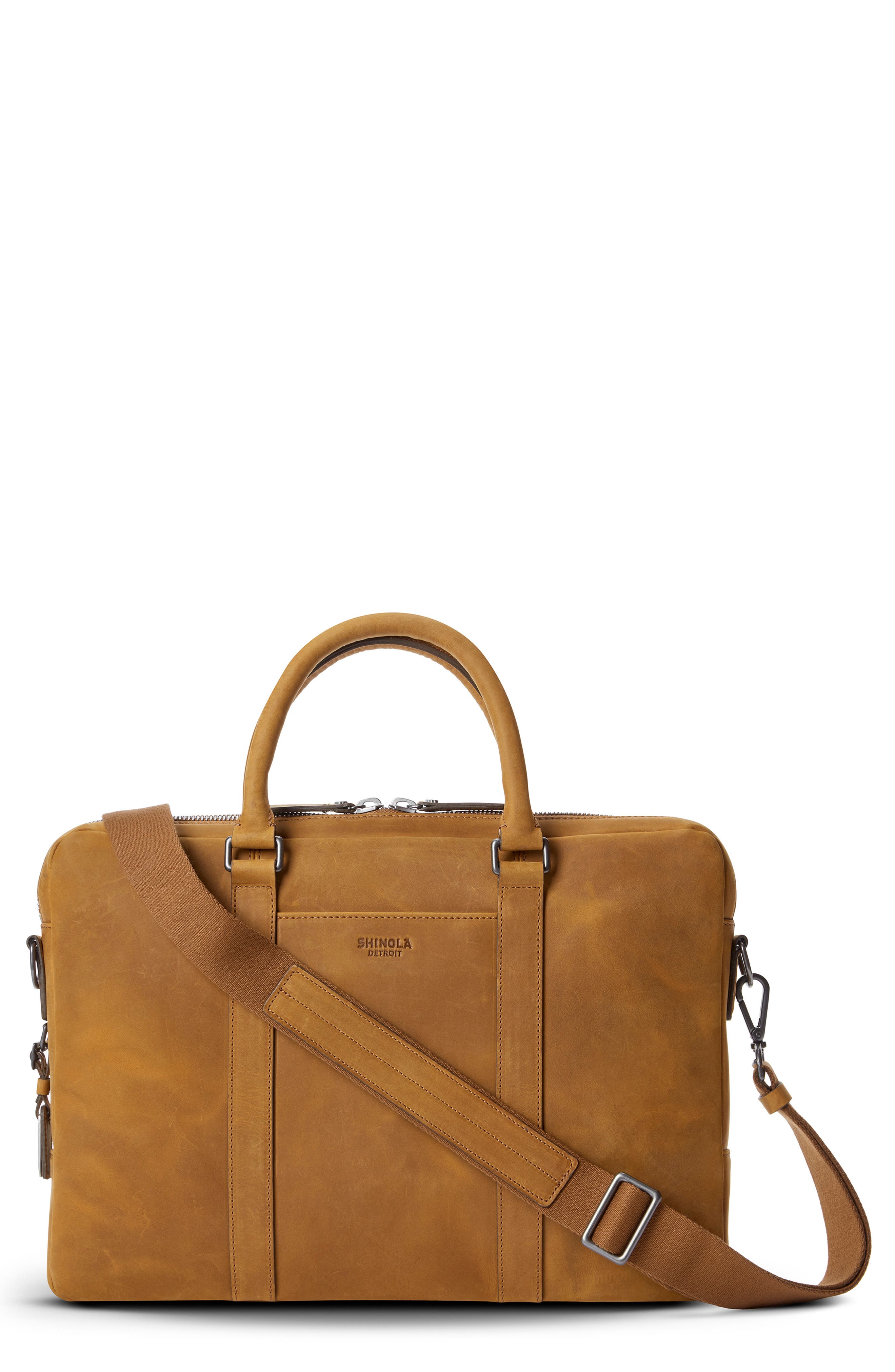 Shinola Leather Computer Briefcase | Nordstromrack