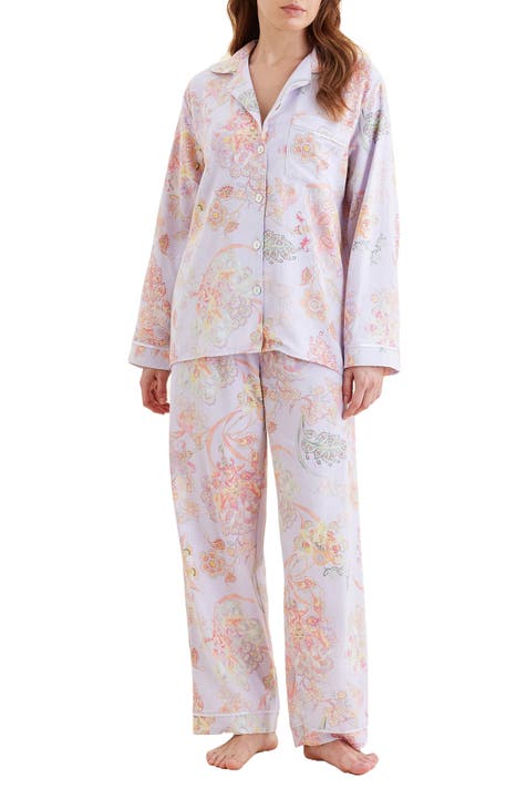 Women's Cotton Blend Pajama Sets | Nordstrom