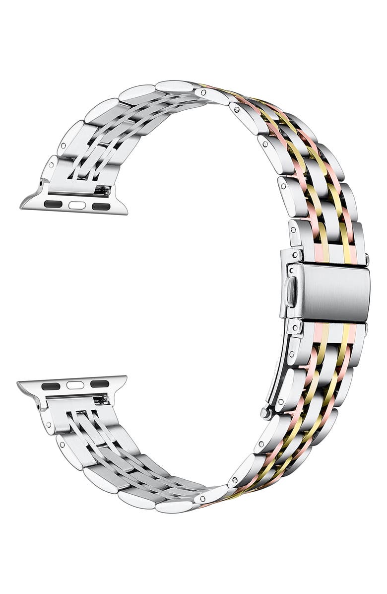 Posh Tech Rainey Tri-Color Stainless Steel Band for Apple Watch ...