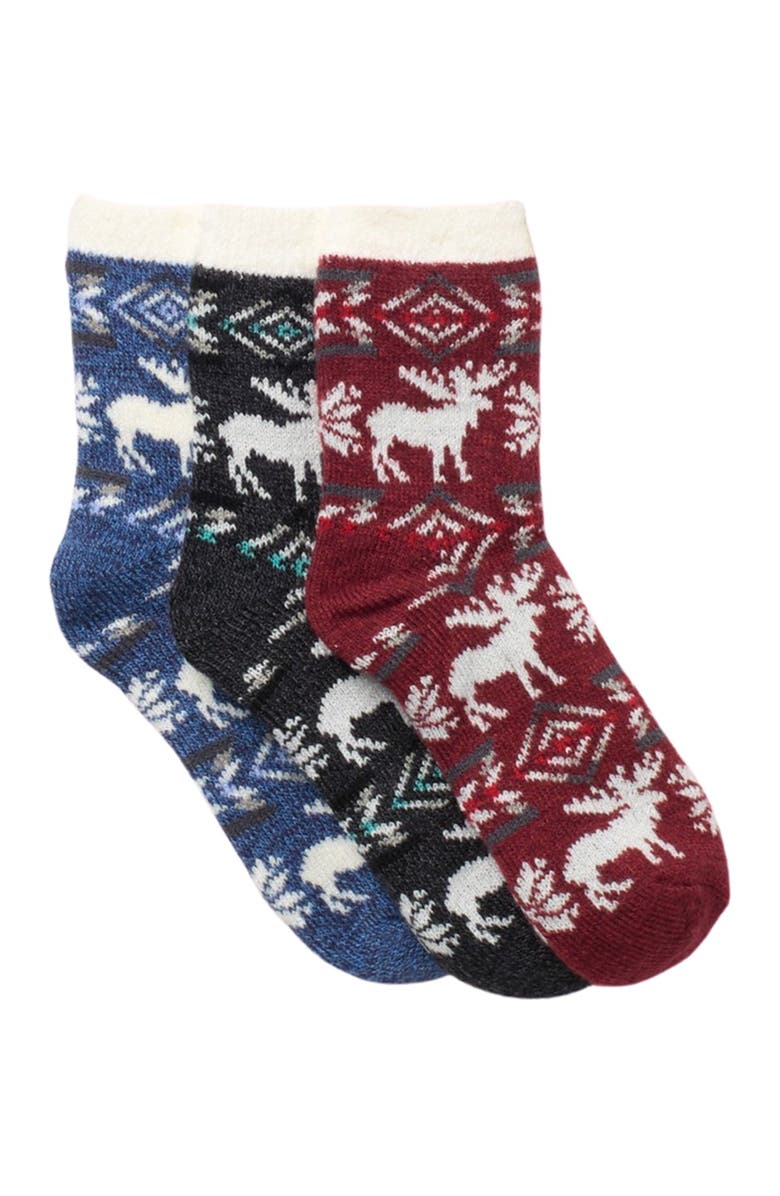 Woolrich Aloe Assorted Crew Socks - Pack of 3 | Nordstromrack