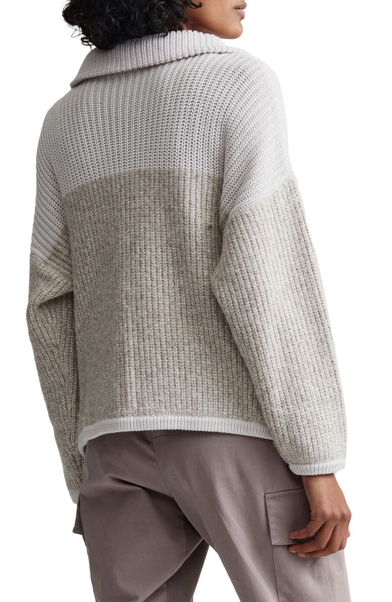 Varley Willard Colorblock Half Zip Sweater | Nordstromrack