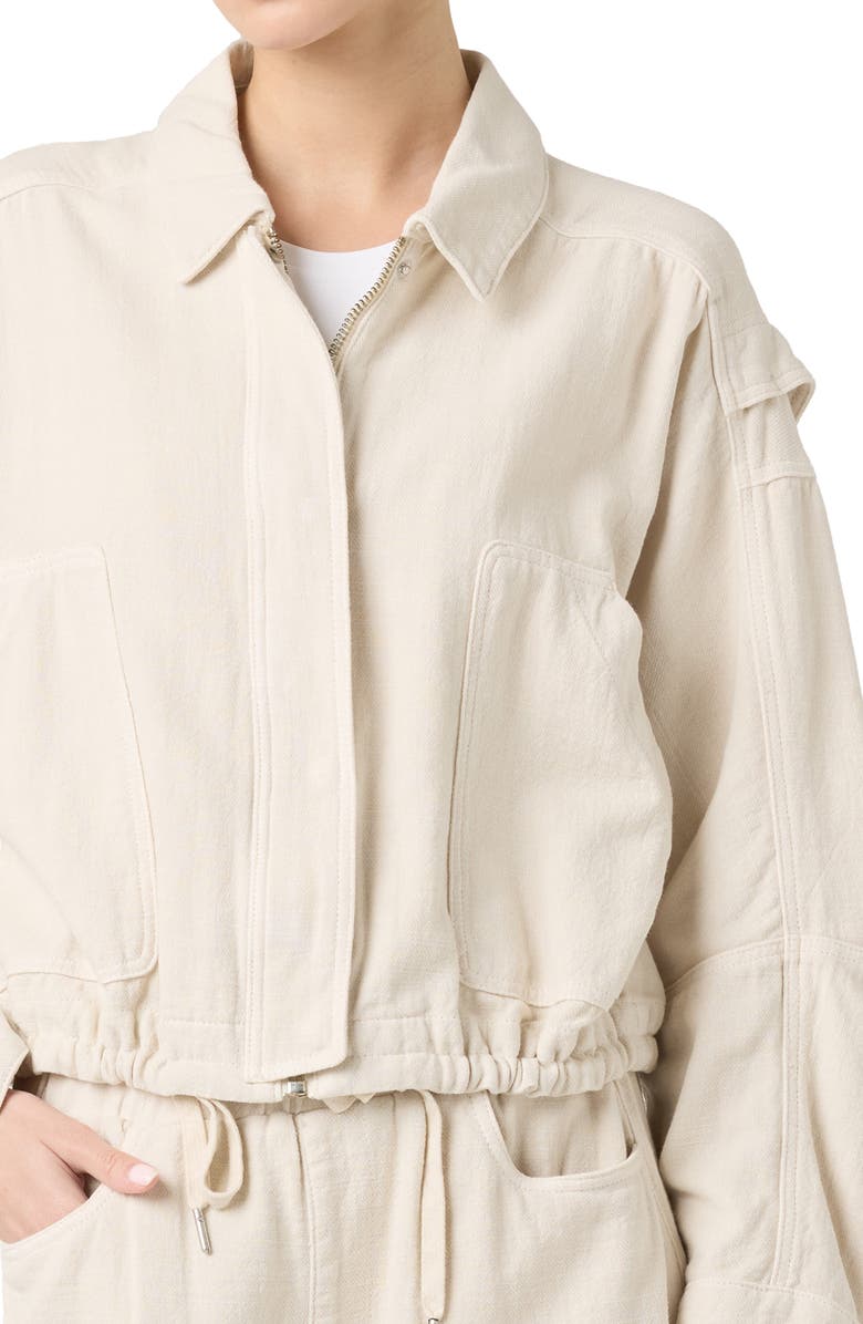 BLANKNYC Cotton & Linen Utility Jacket | Nordstromrack