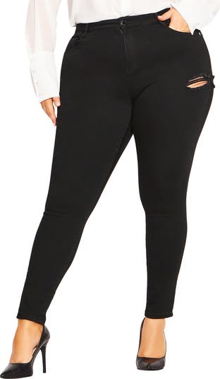 City Chic Emily Stretch Skinny Jeans | Nordstrom