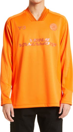 Y-3 Men's Long Sleeve V-Neck Yogo Graphic Tee | Nordstrom