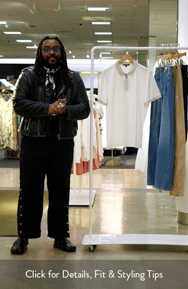 Robert Barakett Whistler Half Zip Polo | Nordstrom