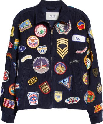 Bode Multi Patch Corduroy Jacket | Nordstrom