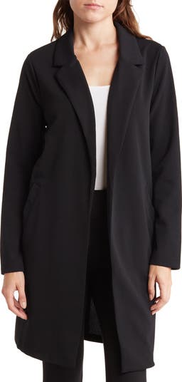 MELLODAY Open Front Long Jacket | Nordstromrack