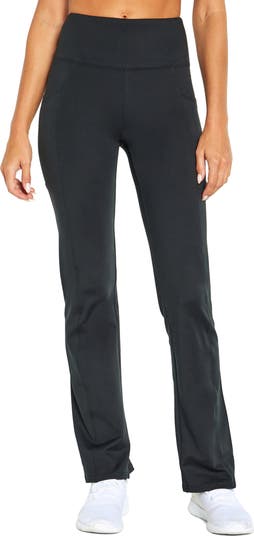 BALANCE COLLECTION Flex Barely Flare Side Pocket Activewear Pants ...