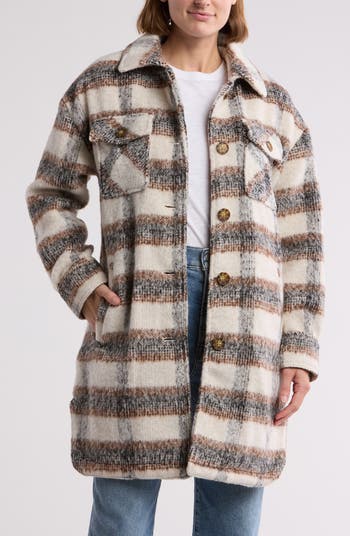 Lucky Brand Plaid Shacket | Nordstromrack