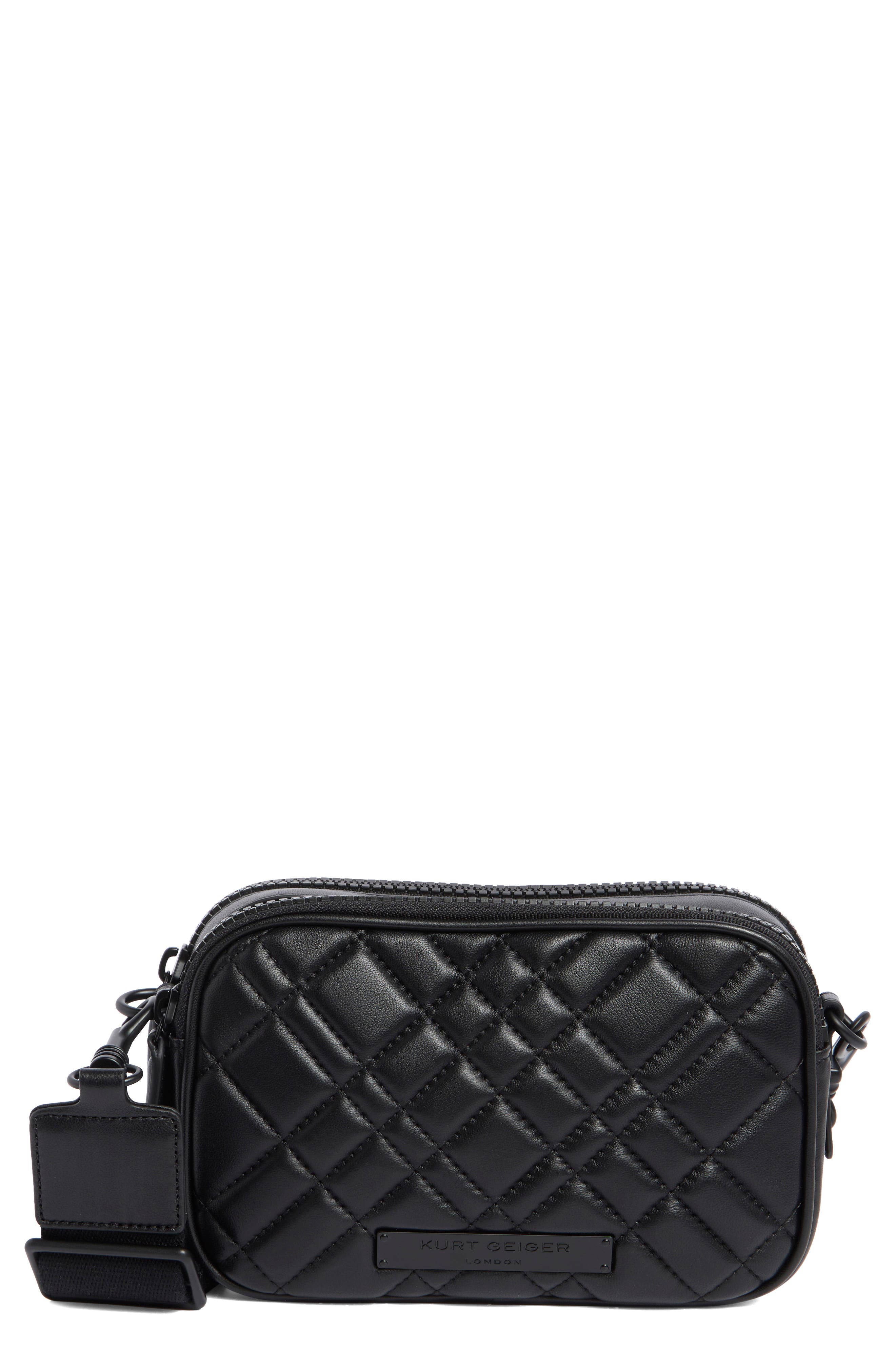Kurt Geiger London Brixton Leather Camera Crossbody Bag | Nordstromrack