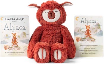 Slumberkins Alpaca Stuffed Animal & 'Alpaca' Board Book | Nordstrom