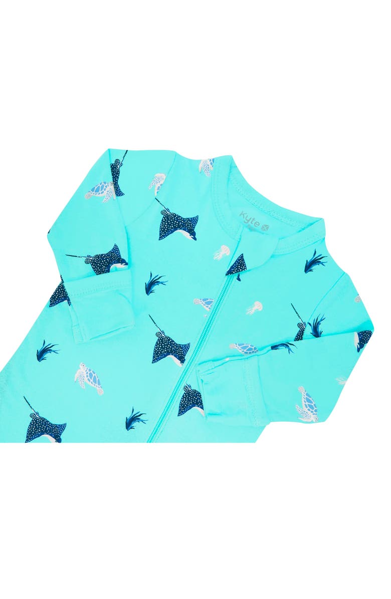 Kyte BABY Eagle Ray Zip Footie | Nordstromrack