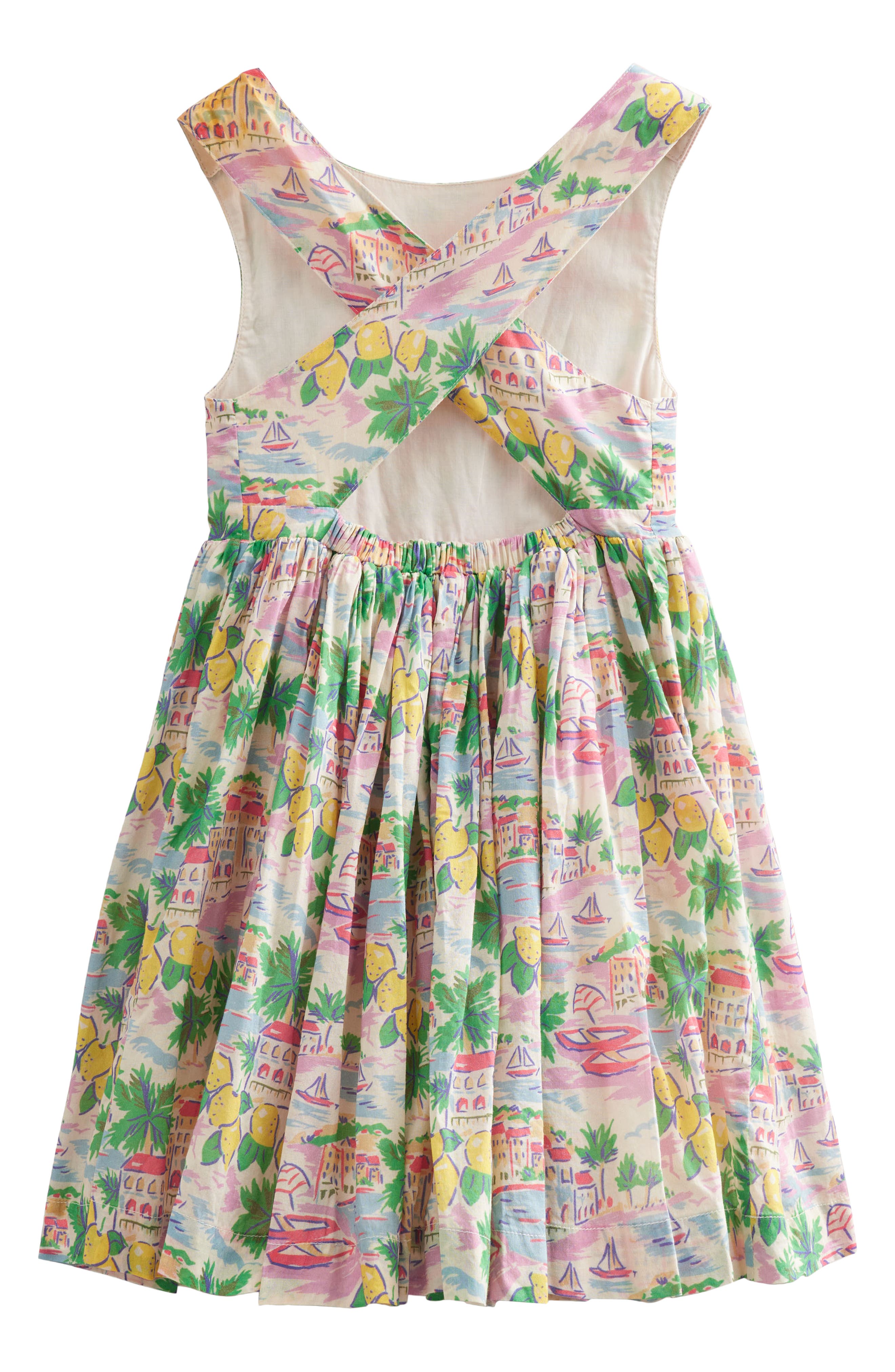 Mini Boden Kids' Print Cotton Sundress | Nordstromrack