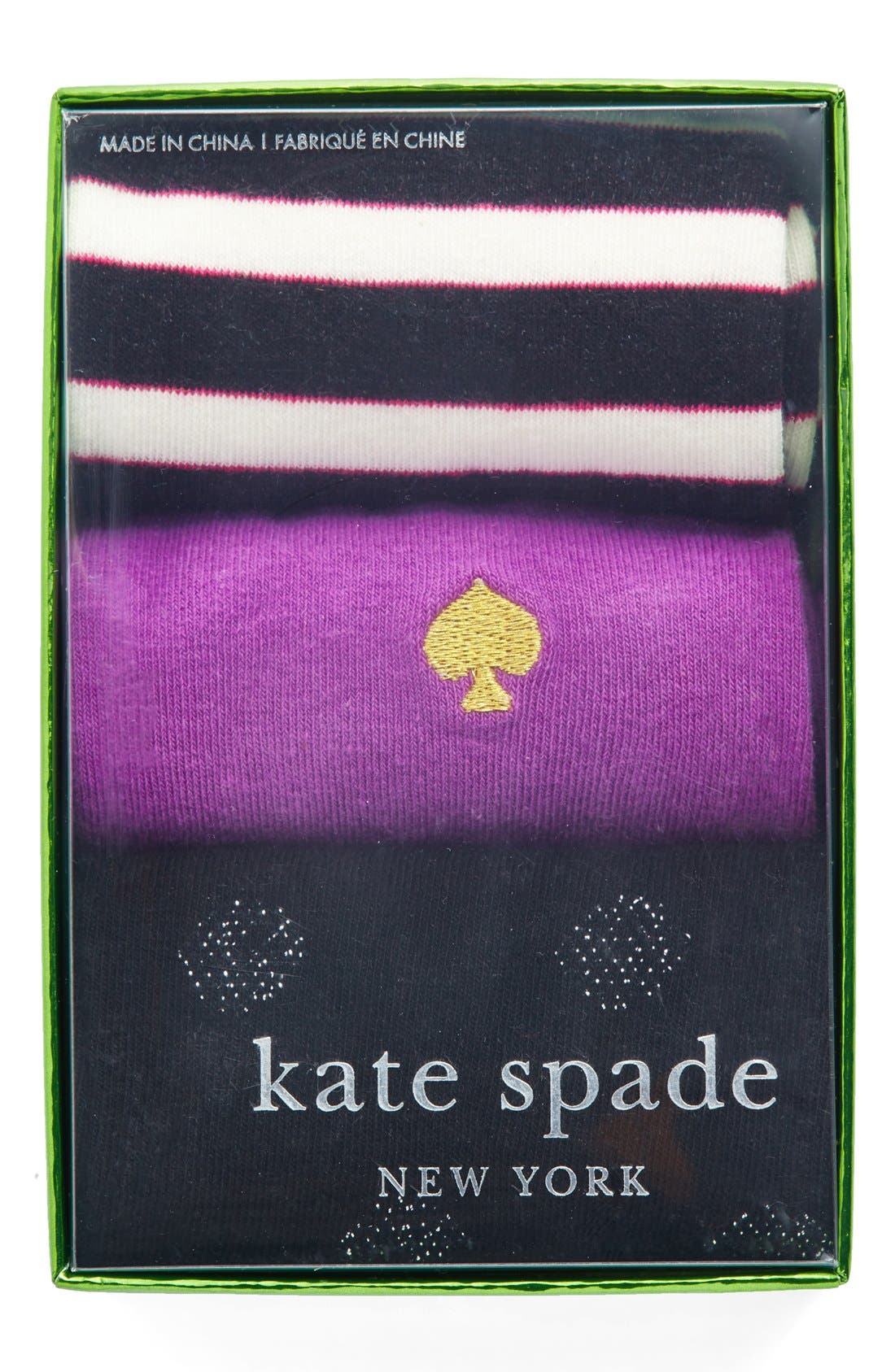 Kate Spade New York 3-pack crew socks | Nordstrom