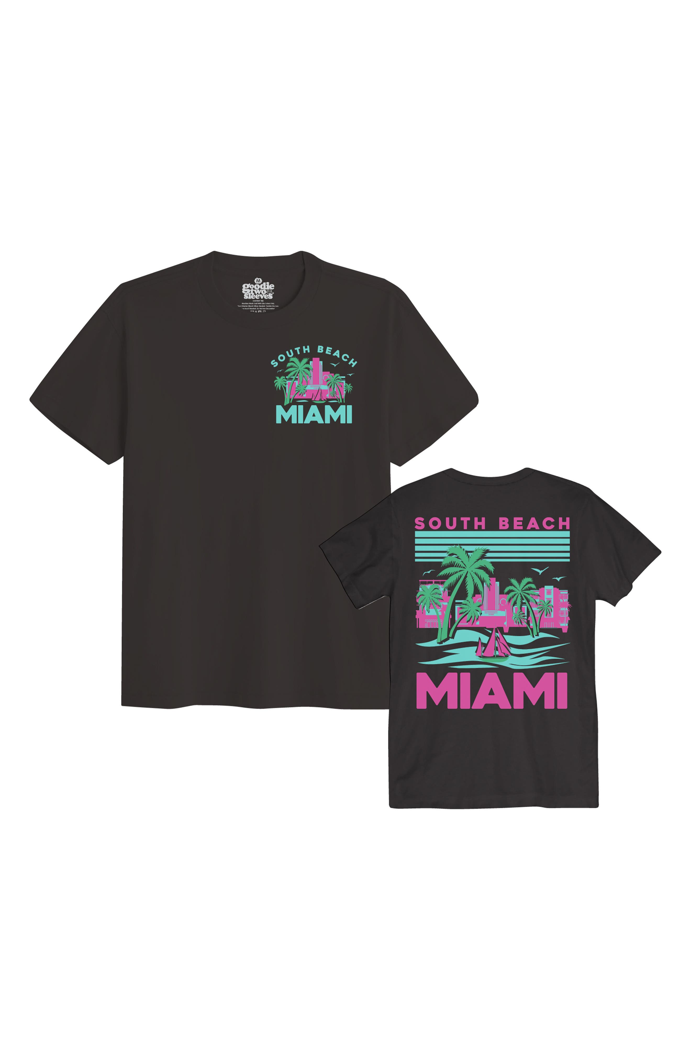 Goodie Two Sleeves South Beach Miami Graphic Print T-Shirt | Nordstromrack