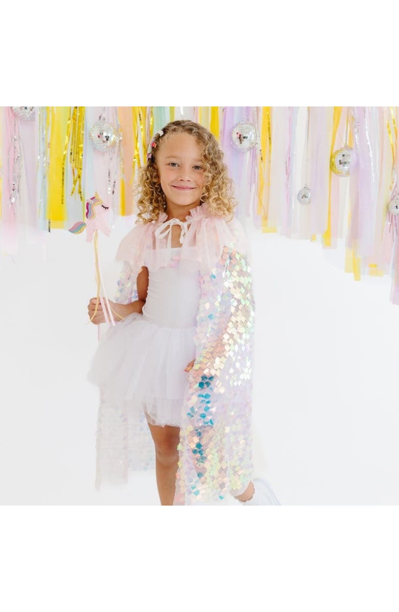 Sweet Wink Pink Shimmer Cape | Nordstrom