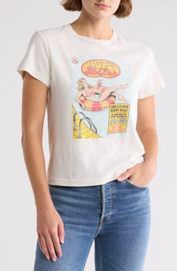 Re/Done Pure Bliss Cotton Graphic T-Shirt | Nordstrom