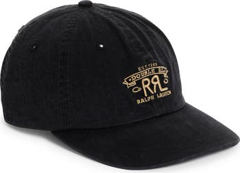 Double RL Logo Adjustable Twill Baseball Cap | Nordstrom