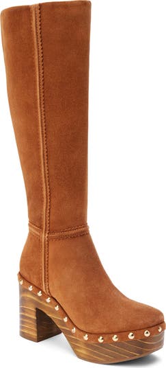 Matisse Daniela Studded Knee High Platform Boot (Women) | Nordstrom