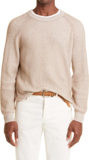 Brunello Cucinelli Vanise Rib Cashmere Sweater | Nordstrom