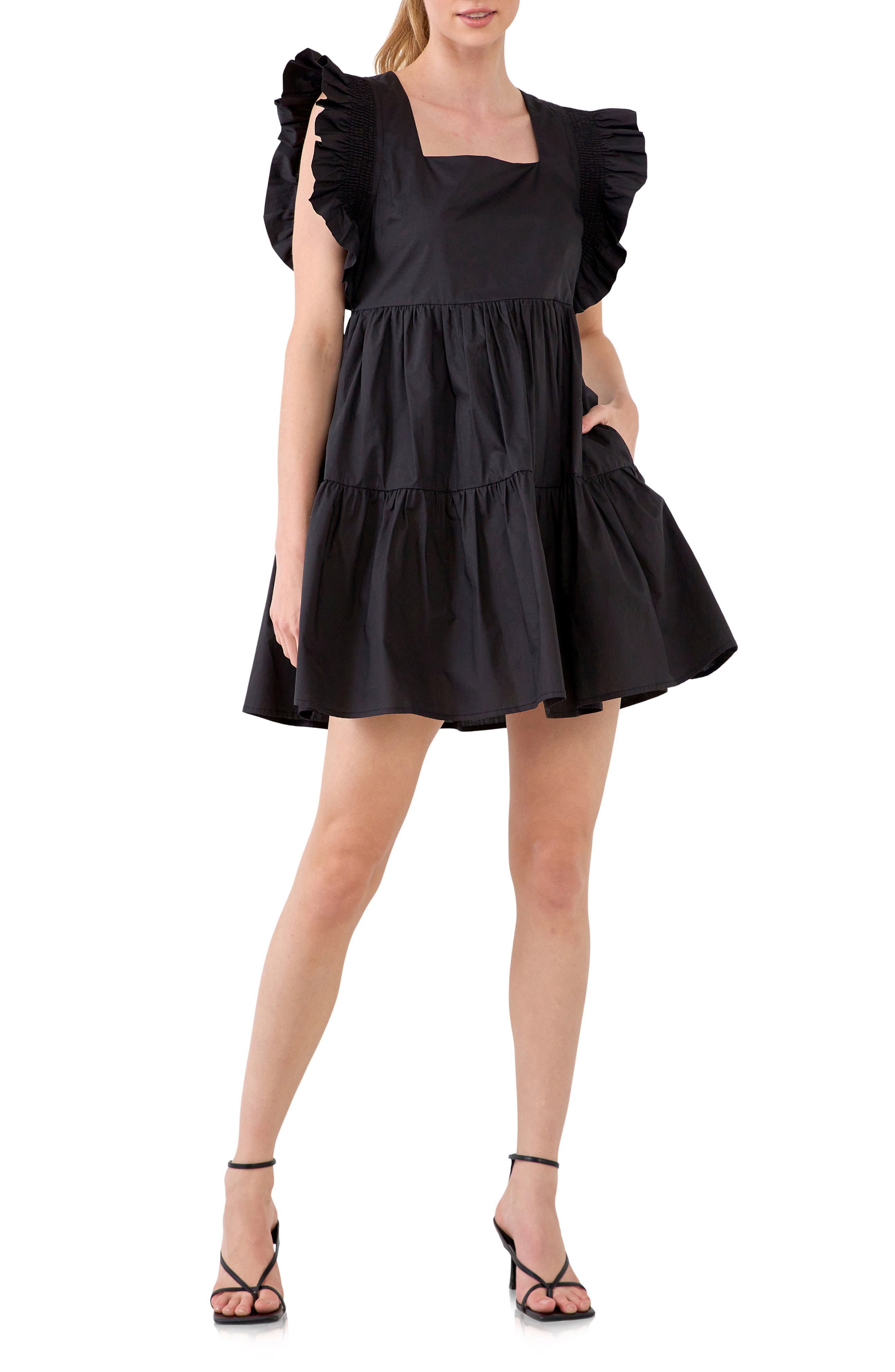 English Factory Cotton Minidress | Nordstromrack