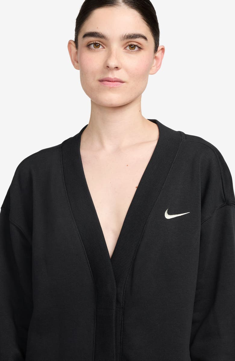 Nike Sportswear Phoenix Fleece Oversize Longline Cardigan | Nordstrom