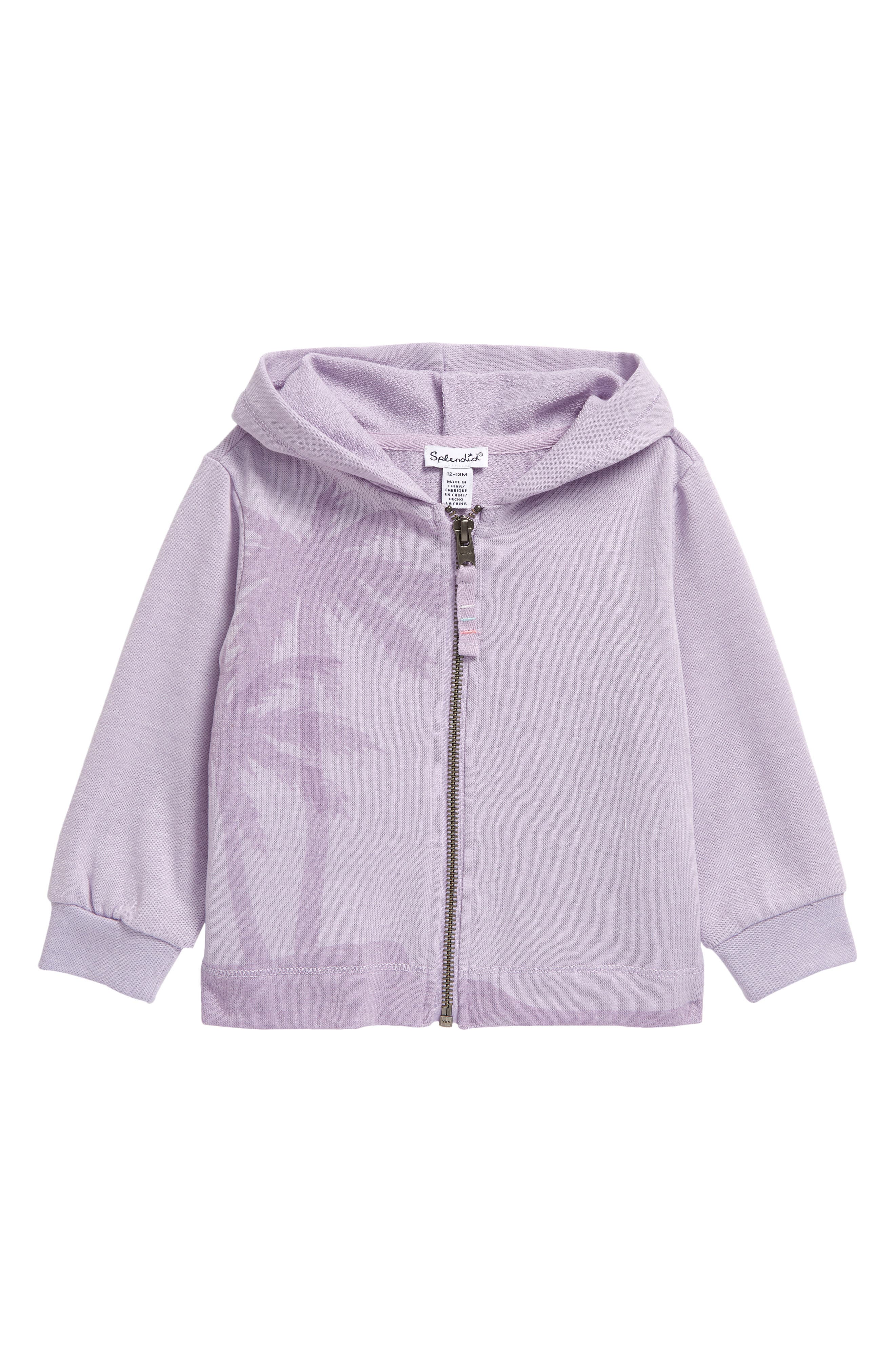Splendid Palm Tree Zip-Up Hoodie | Nordstromrack