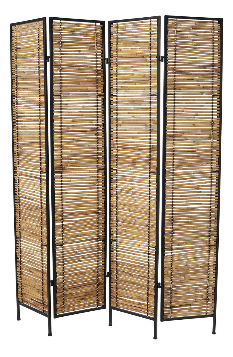 Novogratz Bamboo 4-Panel Room Divider | Nordstromrack