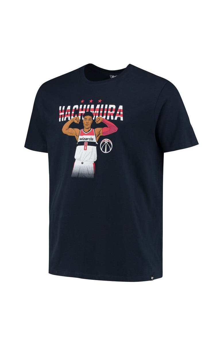 '47 Men's '47 Rui Hachimura Navy Washington Wizards Flex Player Graphic ...