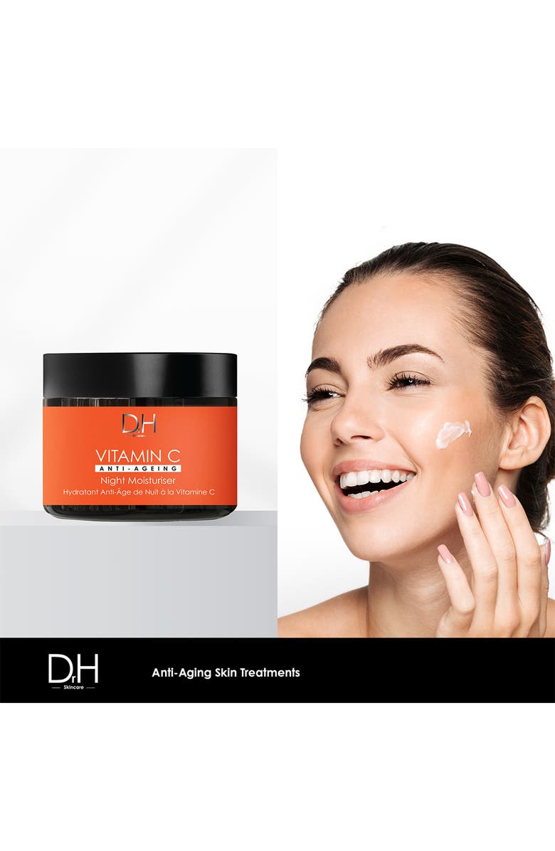 GOLD SERUMS Dr. H Vitamin C Anti-Aging Night Cream Moisturizer ...