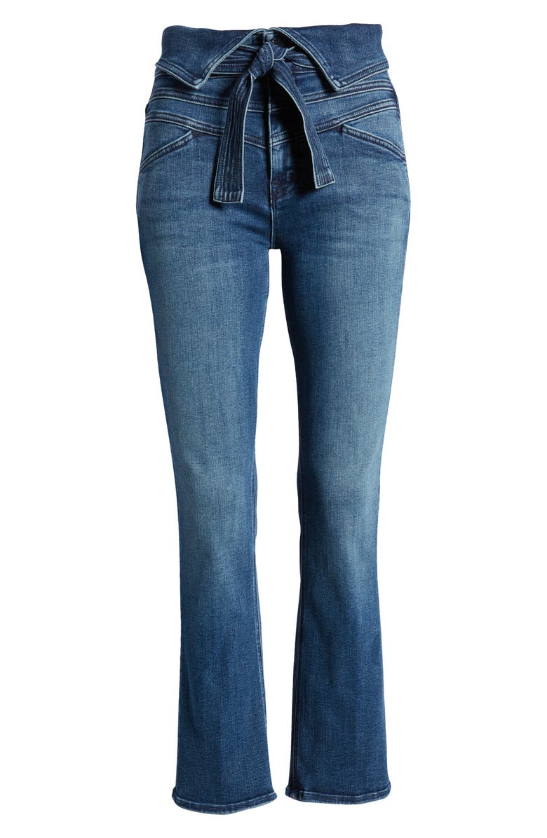 MOTHER The Triple Stack Insider High Waist Bootcut Ankle Jeans ...