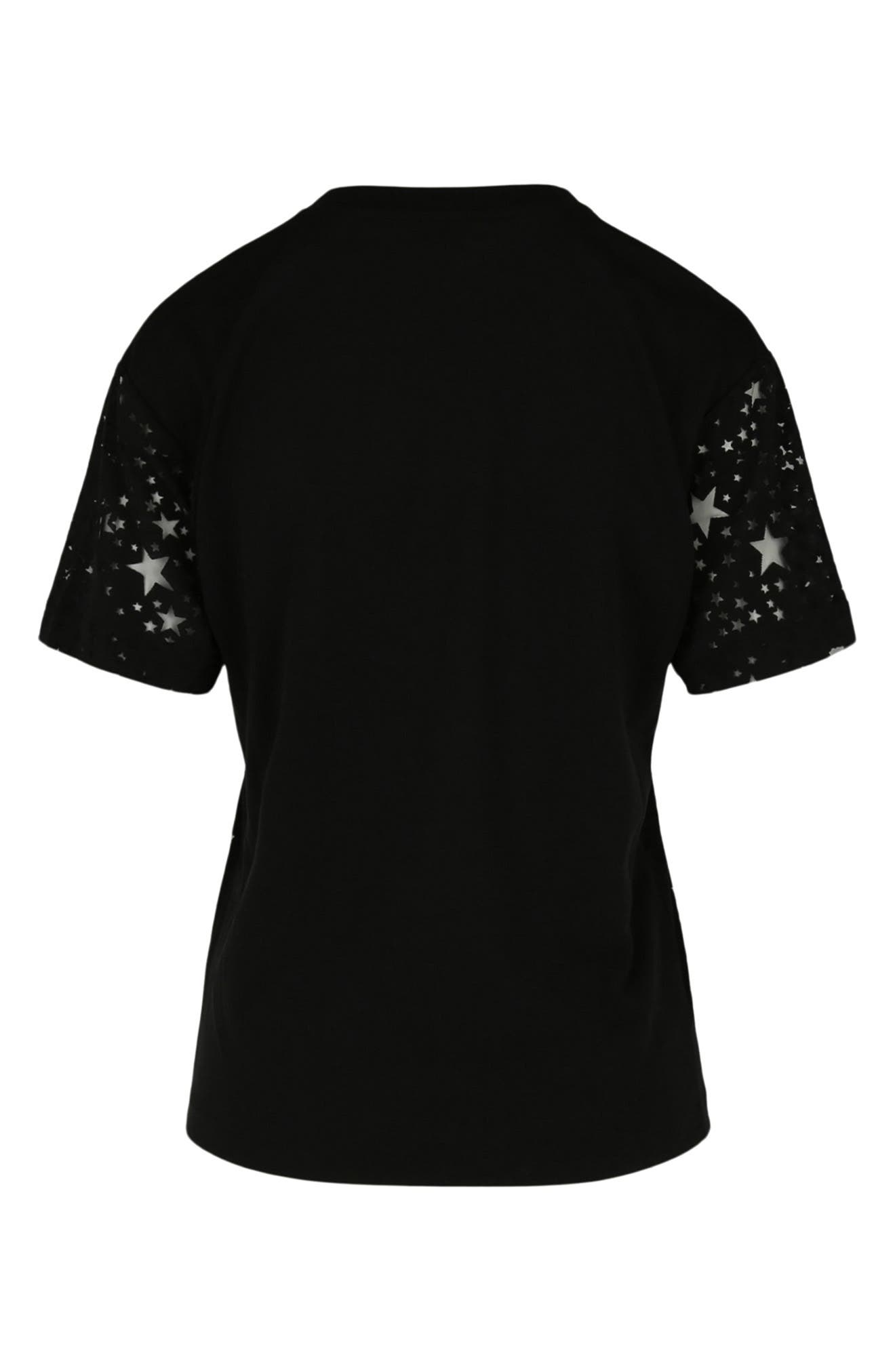 Stella McCartney Devoré Star Jersey T-Shirt | Nordstromrack