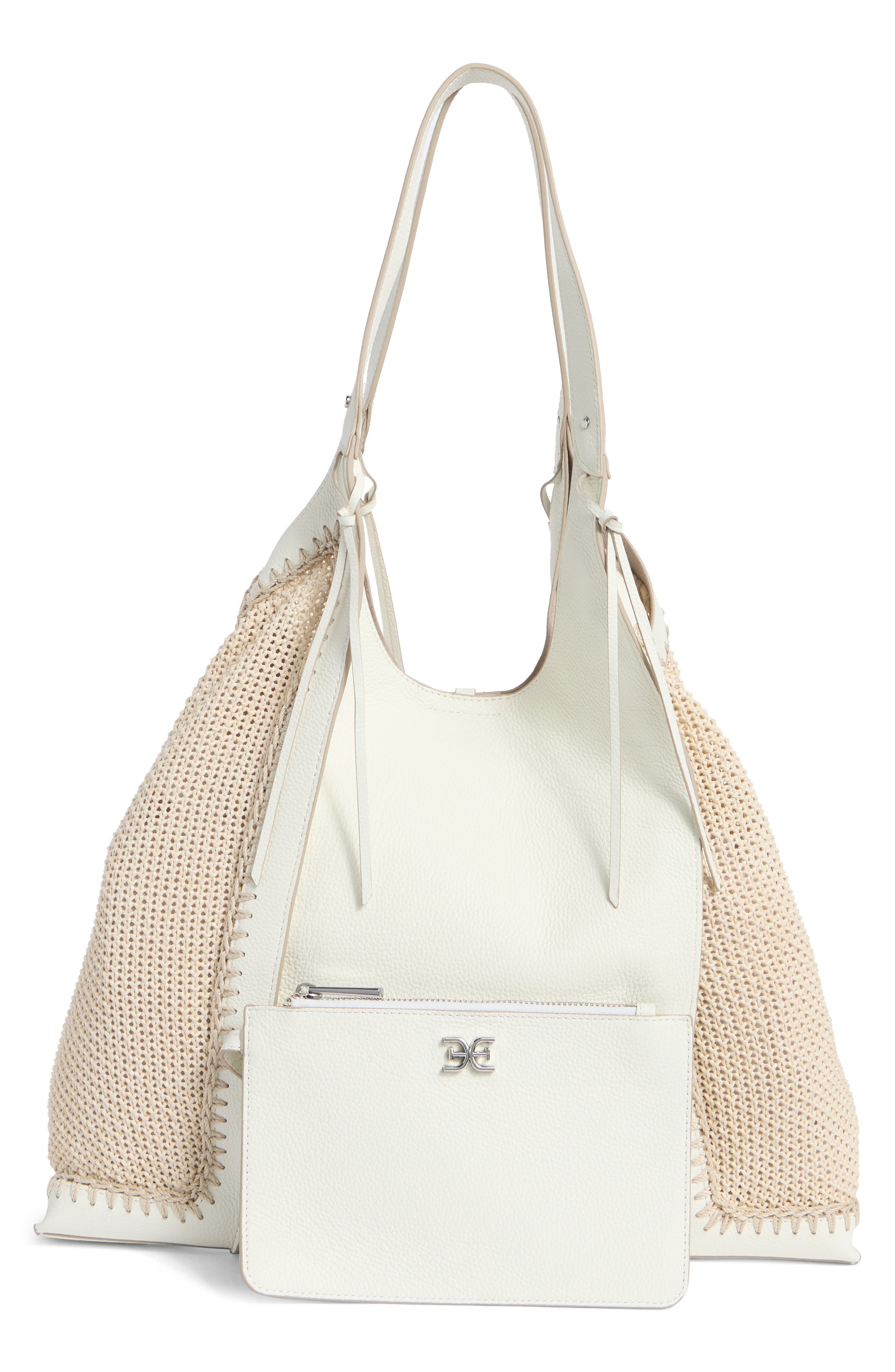 Sam Edelman Sylvia Tobo Raffia Shoulder Bag | Nordstromrack